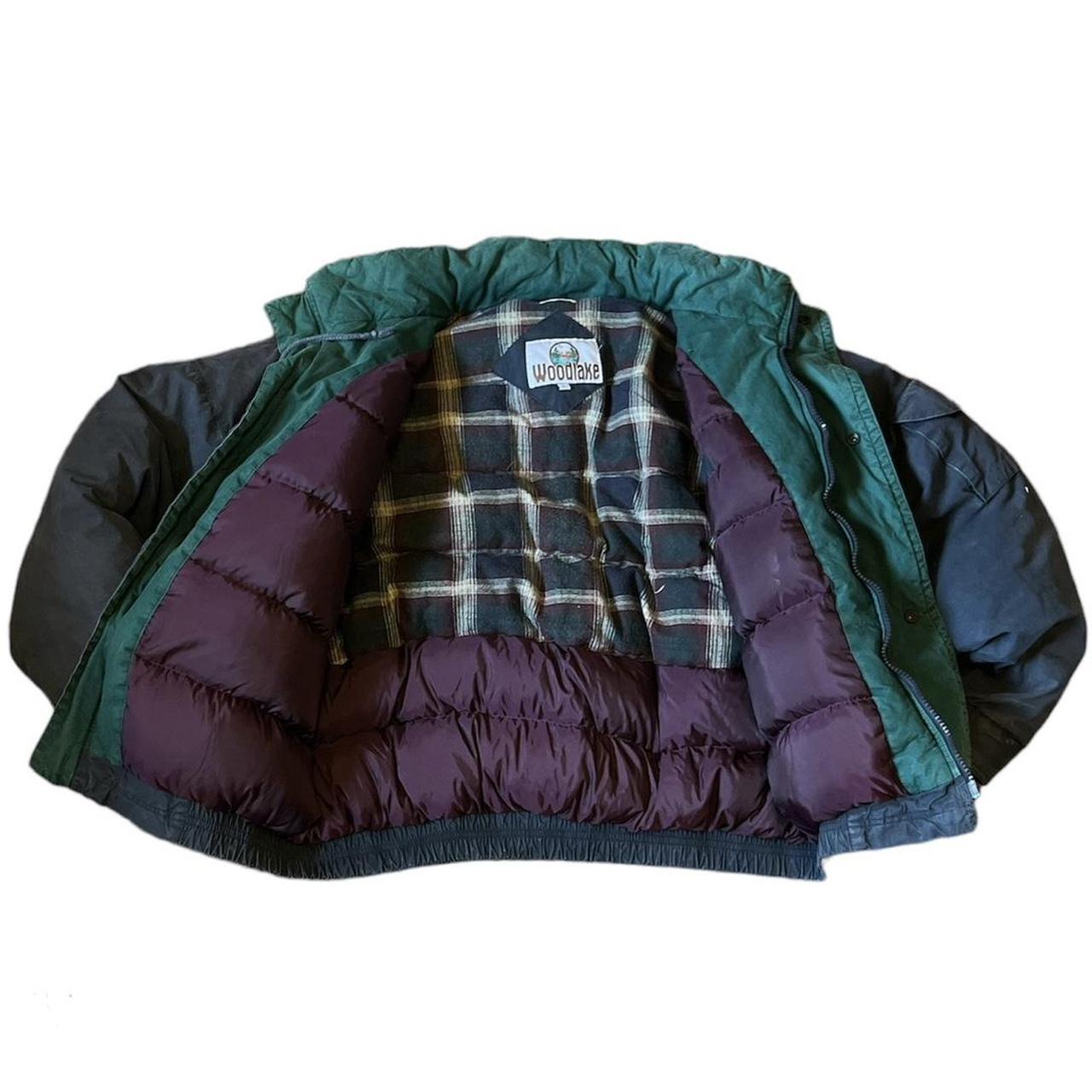 Vintage Mens Down Jacket 90s Woodlack sports... - Depop