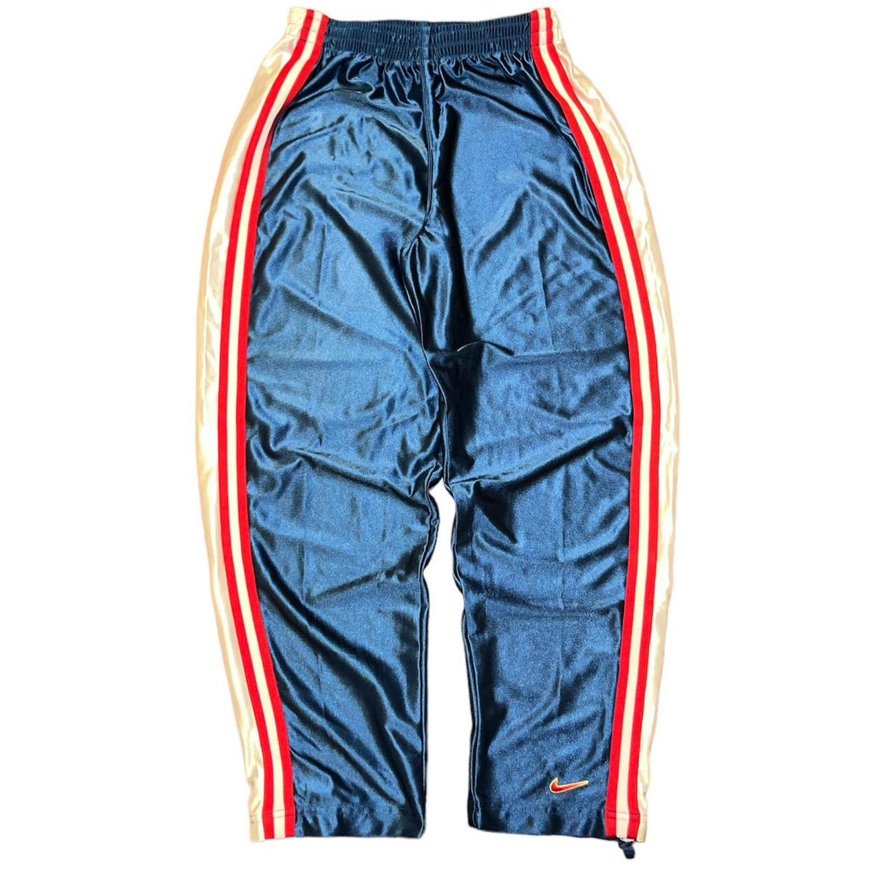 90s Men's Vintage Nike Track Pants fits like... - Depop