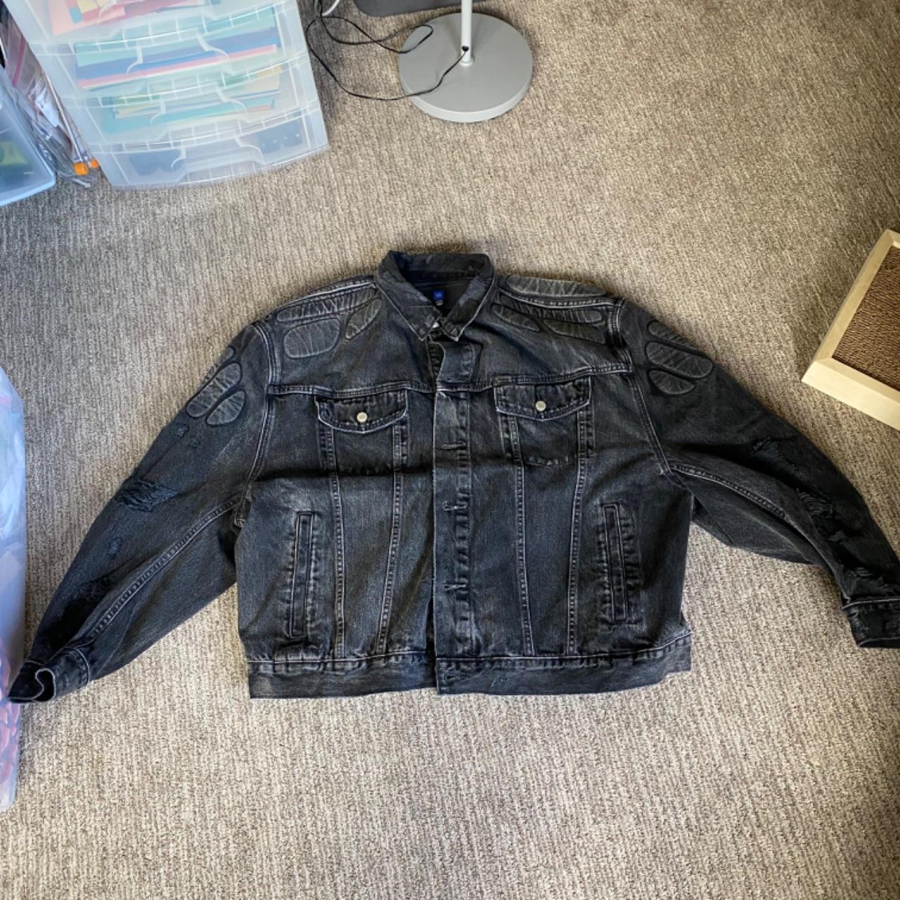 Yeezy Gap Denim Jacket - YGEBB 2022 Padded Denim... - Depop