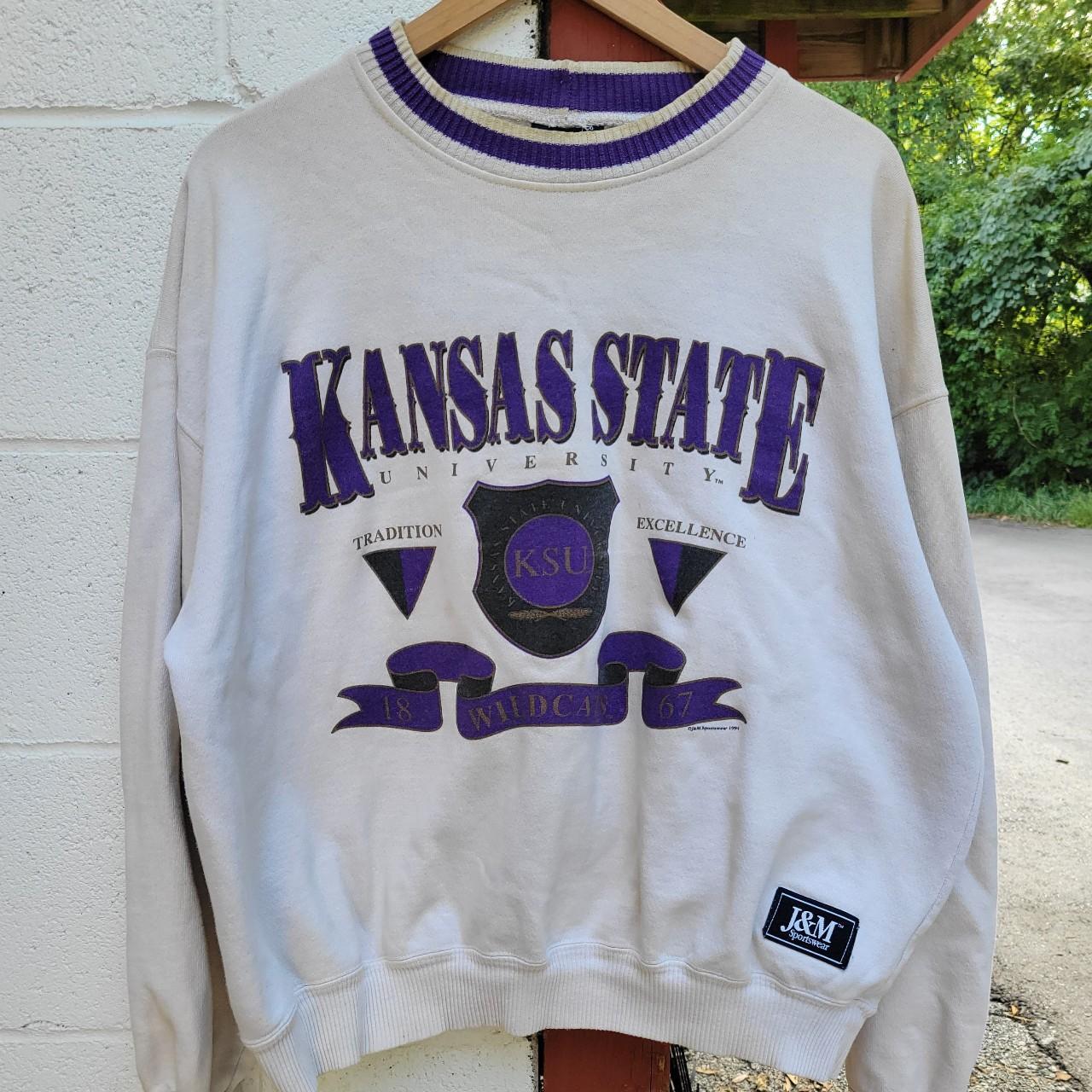 Vintage 90s Kansas State Wildcats. Rare 80s 90s K... - Depop