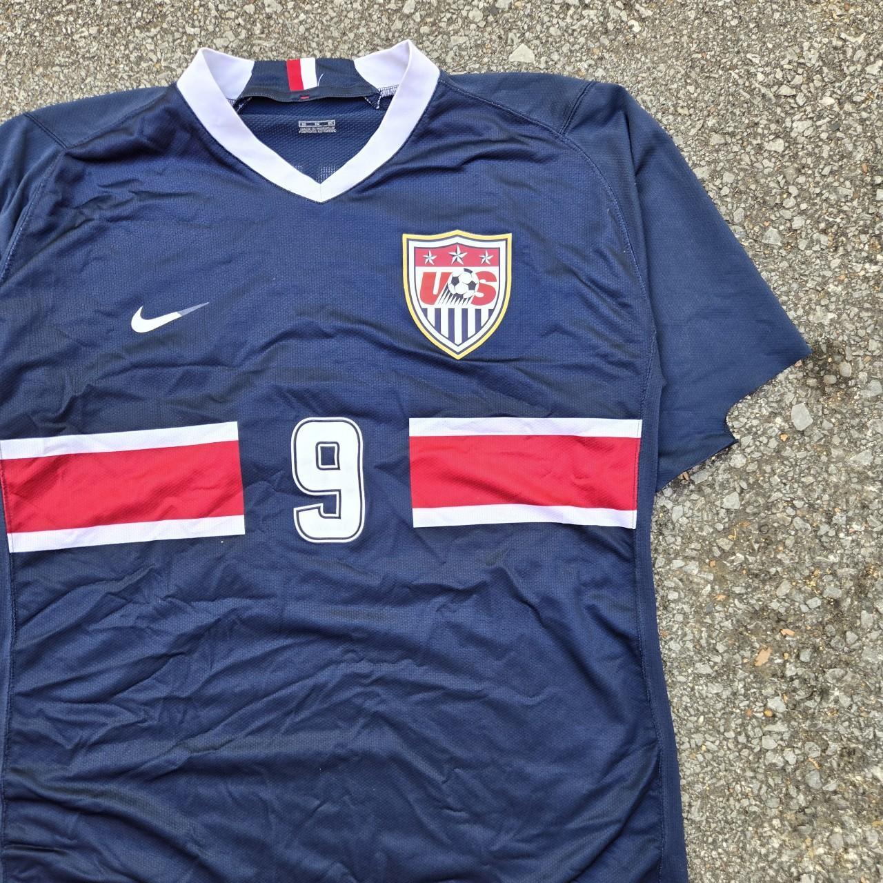 Nike USA US Soccer USMNT 2006/2007 Away Jersey... - Depop