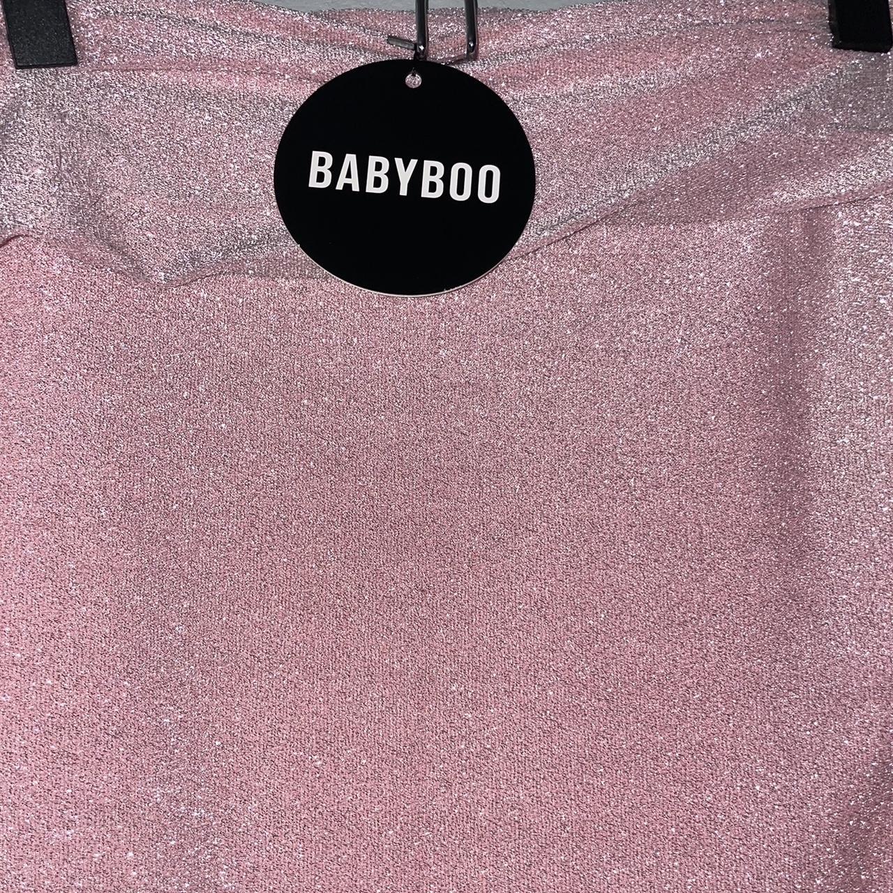 Off the shoulder Pink sparkly mini baby boo dress.... - Depop