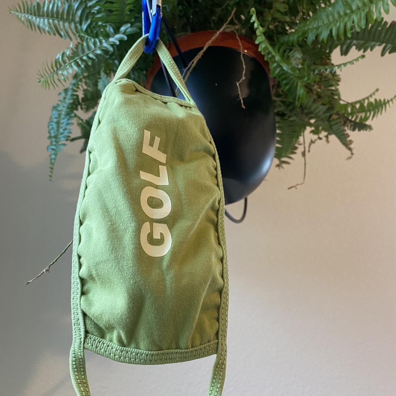Golf Wang Green Facemask Got this mask from the Golf... - Depop