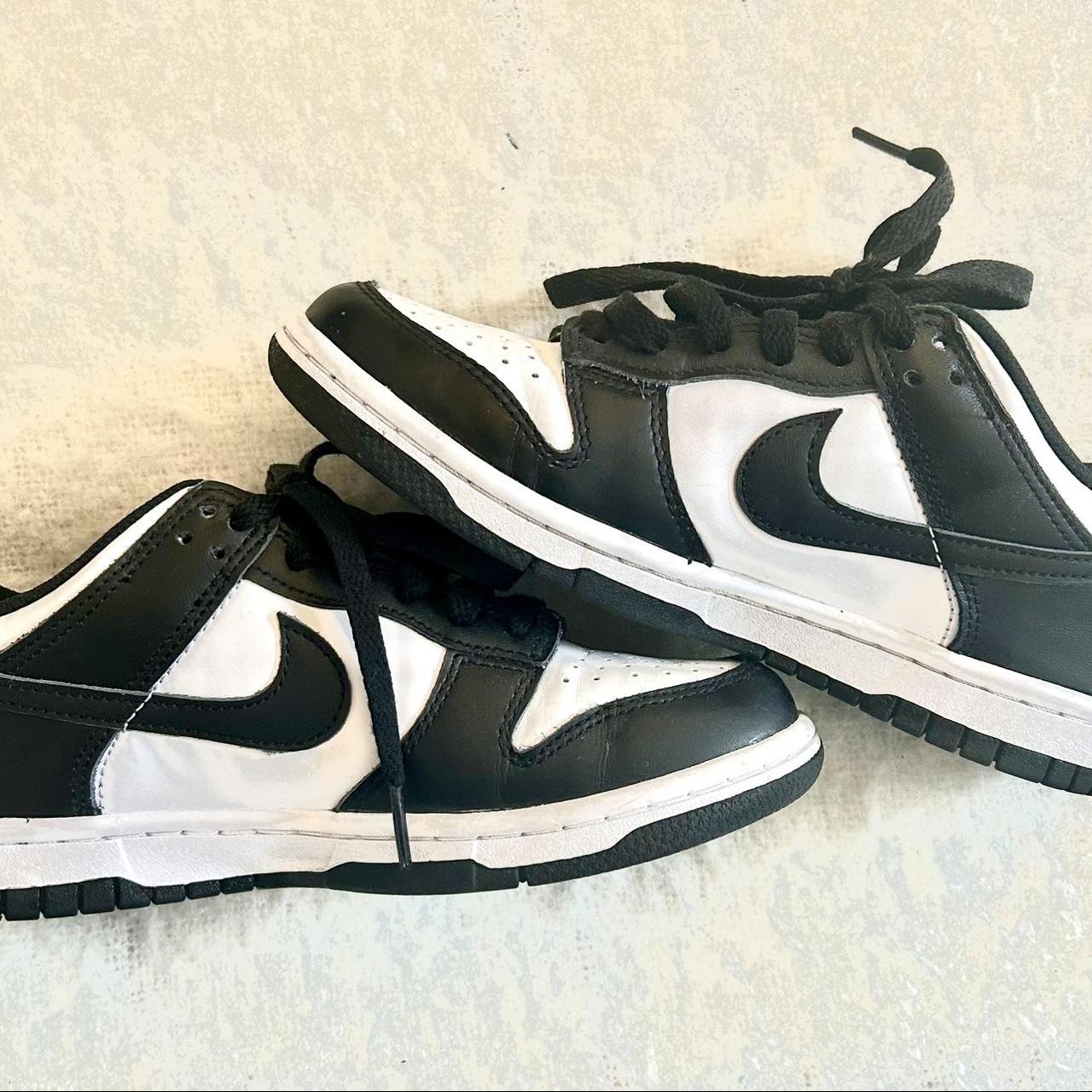 Nike panda dunk lows Size 3 Bought for £150 - Depop