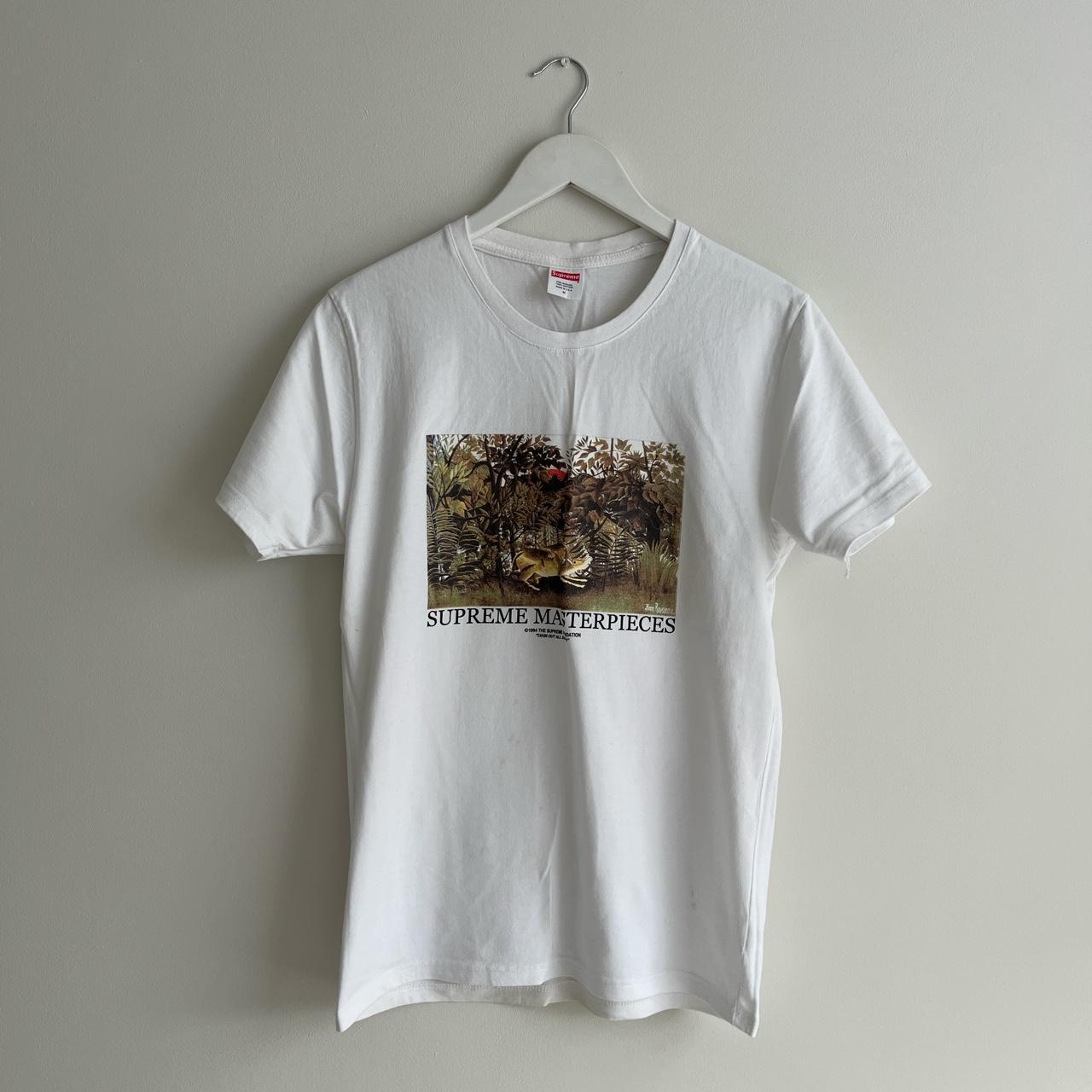 Supreme white t shirt. Size Medium. “SUPREME... - Depop