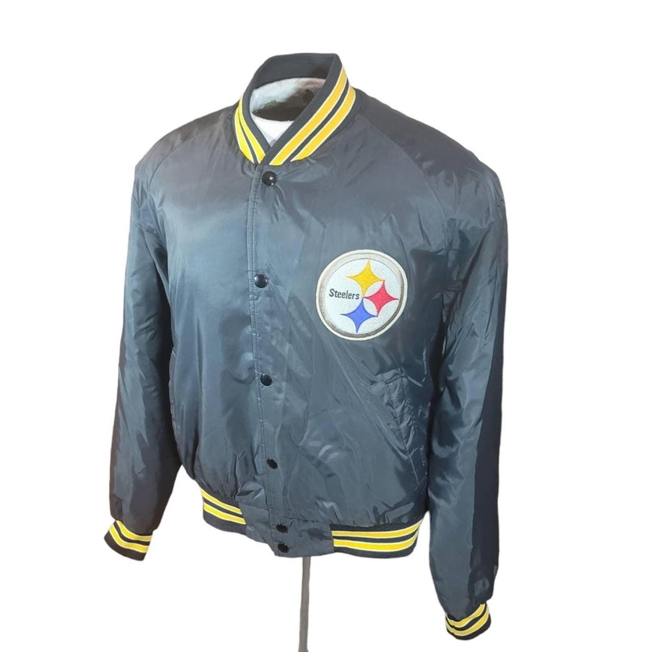 Chalk Line Men's Black and Yellow Jacket | Depop