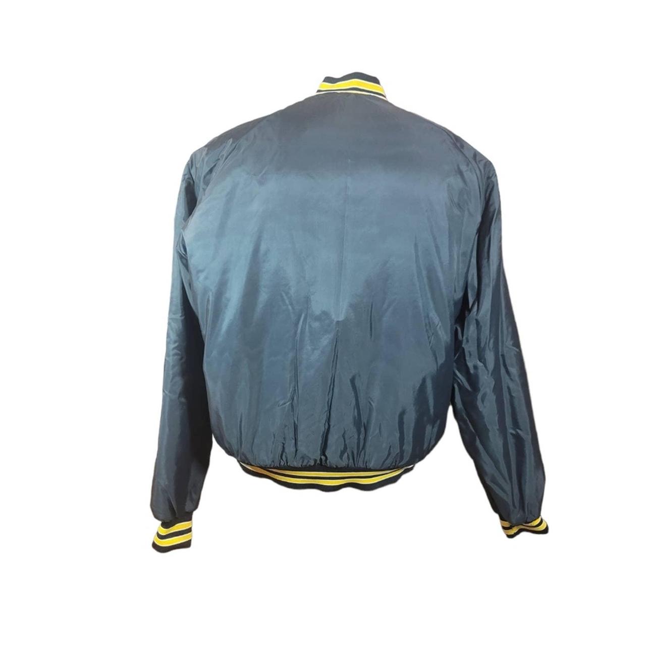 Chalk Line Men's Black and Yellow Jacket | Depop