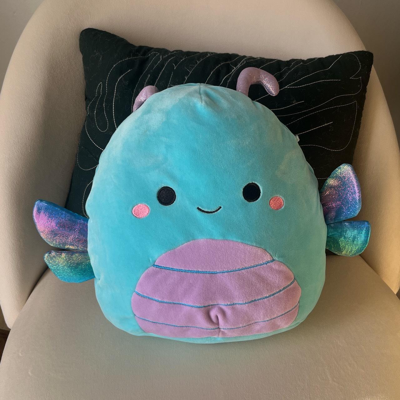 butterfly squishmallow, no tag, about 12” 🏷️ - Depop