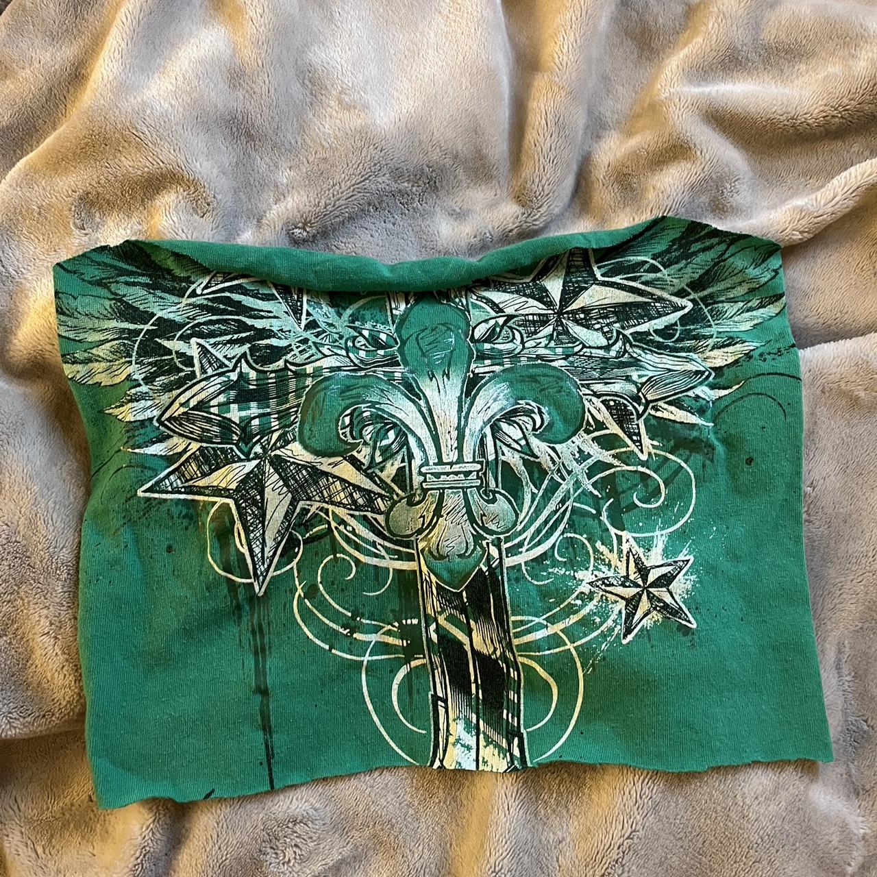 Homemade crop top cloth. Just posting this for the... - Depop