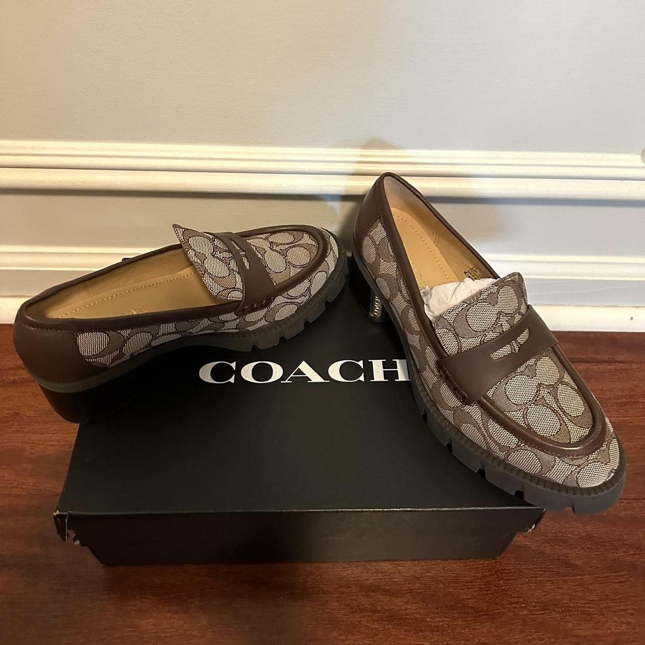 Coach loafers Originally $165 #loafers #heels #coach... - Depop