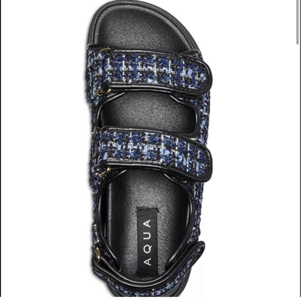 Plaid sandals Love them just never get to wear them... - Depop