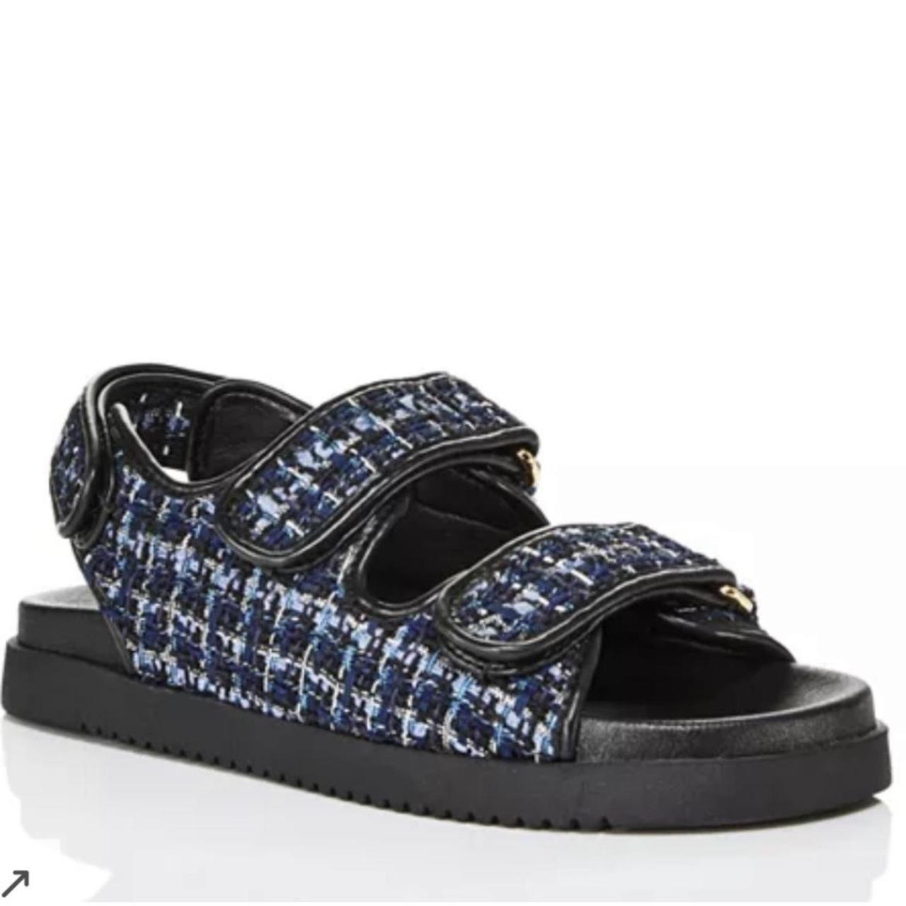 Plaid sandals Love them just never get to wear them... - Depop