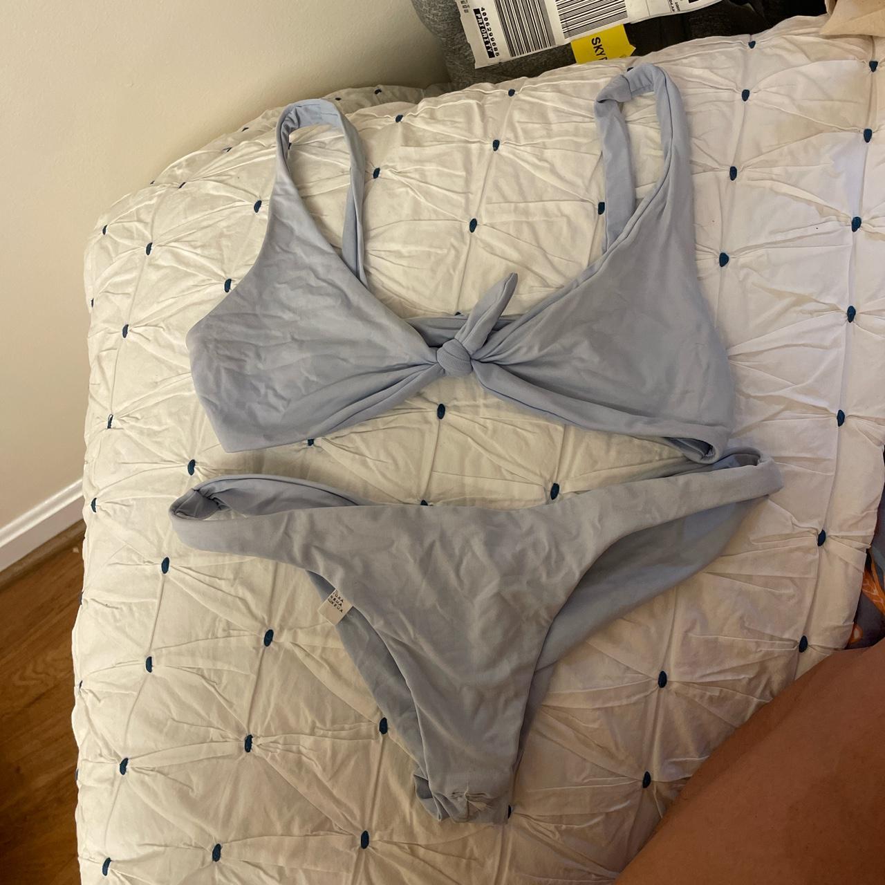 L*Space Women's Blue Bikinis-and-tankini-sets | Depop