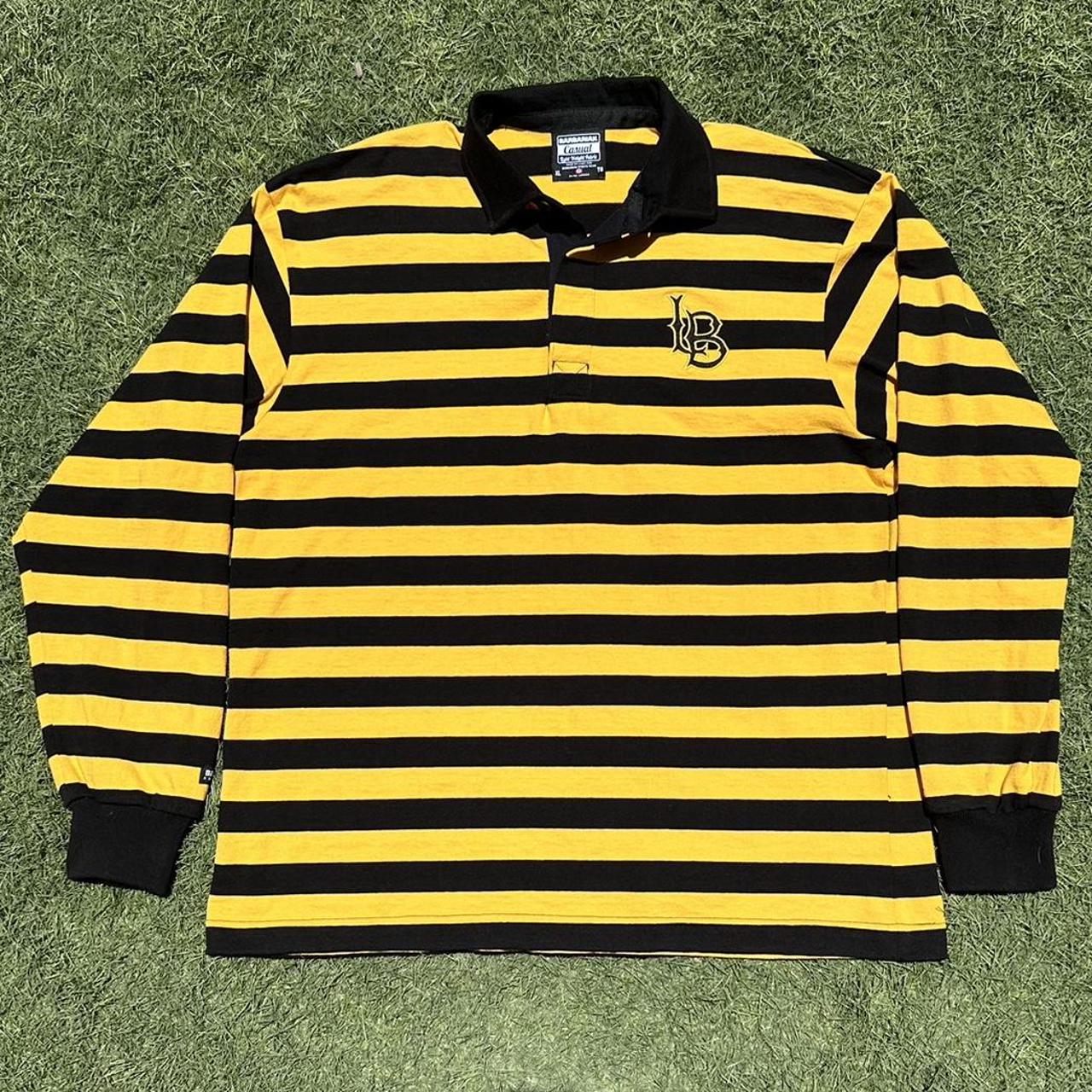 item: CSULB Long Beach State Rugby Striped... - Depop