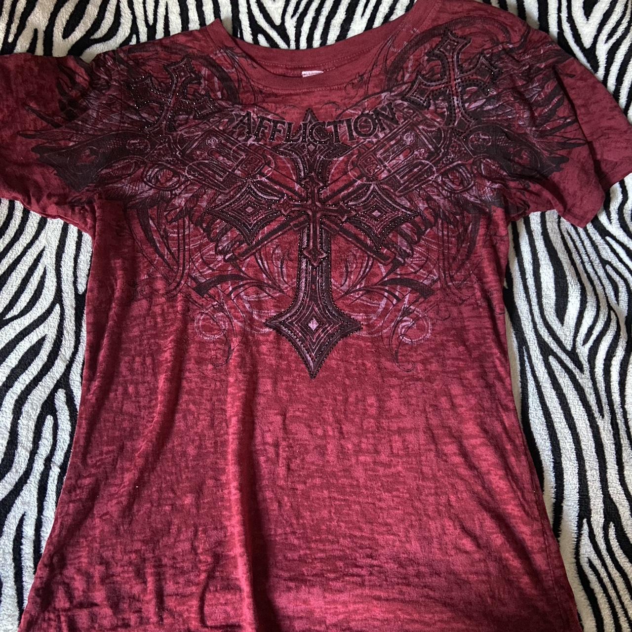 Affliction Women's Shirt | Depop