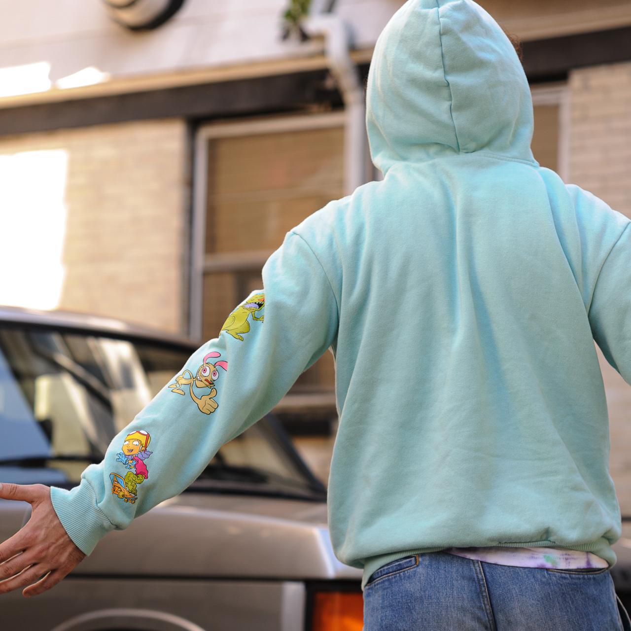 Retro Nickelodeon Hoodie Characters from classic 90s... | Depop