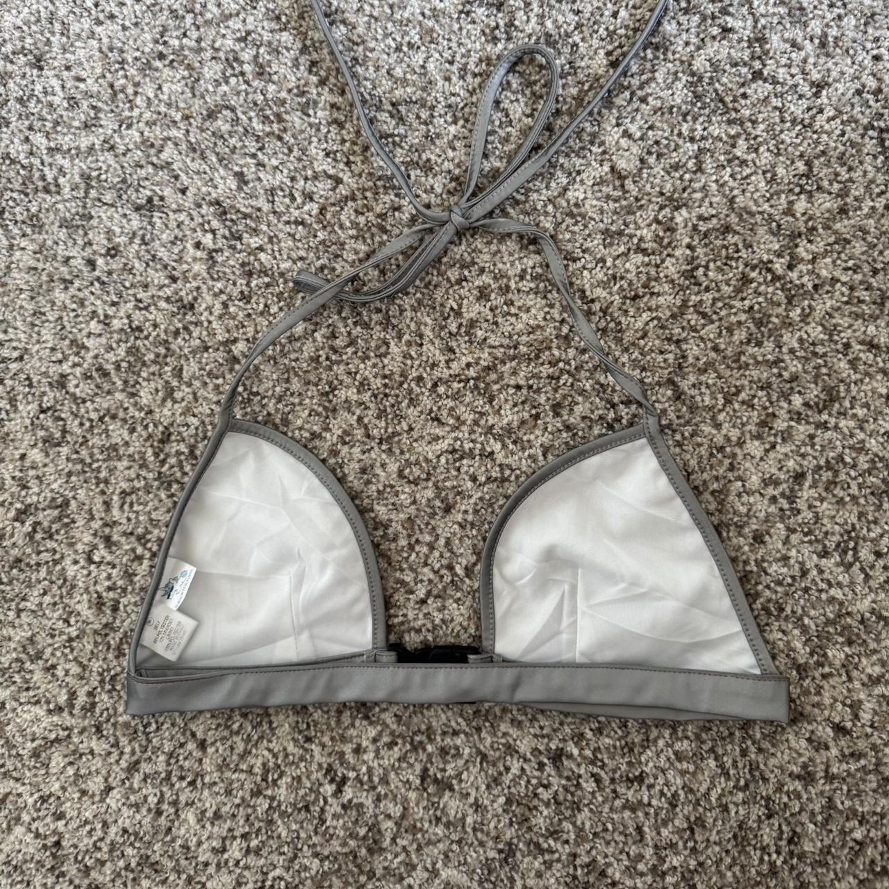 iHeartRaves reflective front clasp top #rave... | Depop