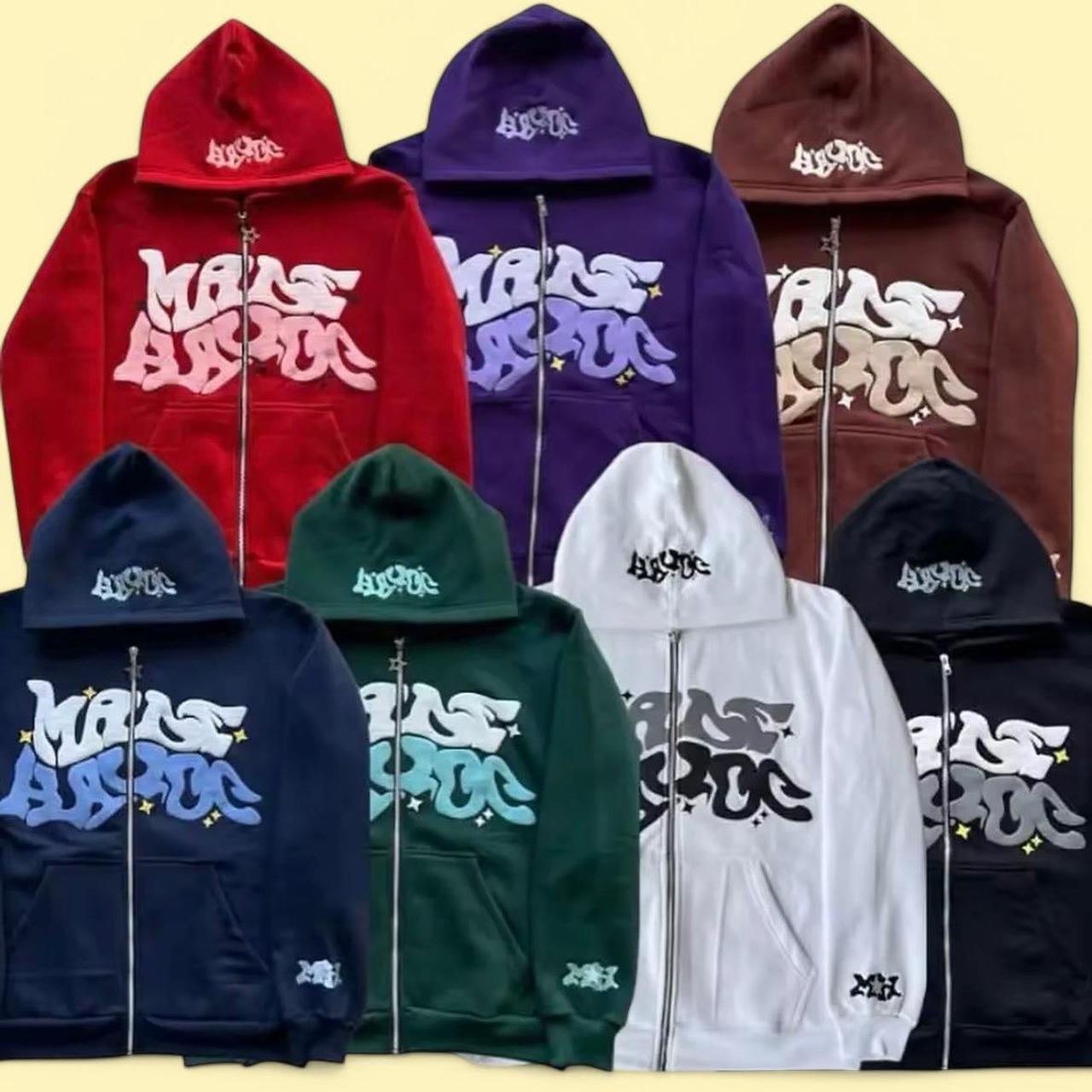 Made Havoc zip up hoodies in... | Depop