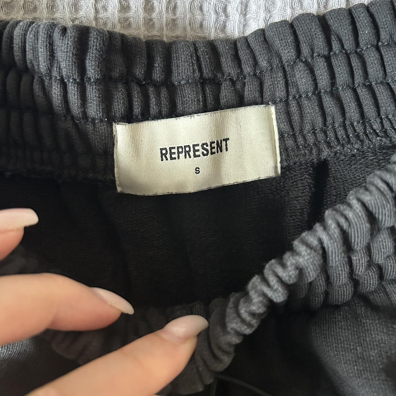 Black represent jogging bottoms Size small Worn a... - Depop