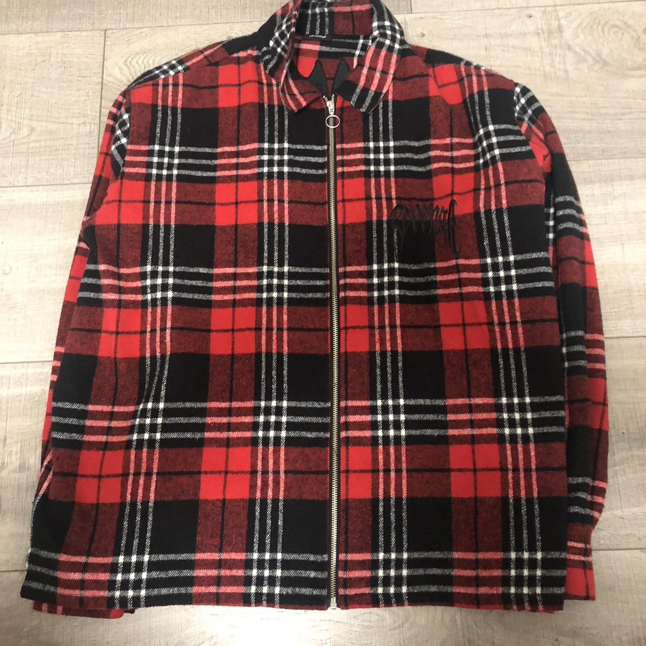 Revenge plaid jacket Size XL In great condition... - Depop