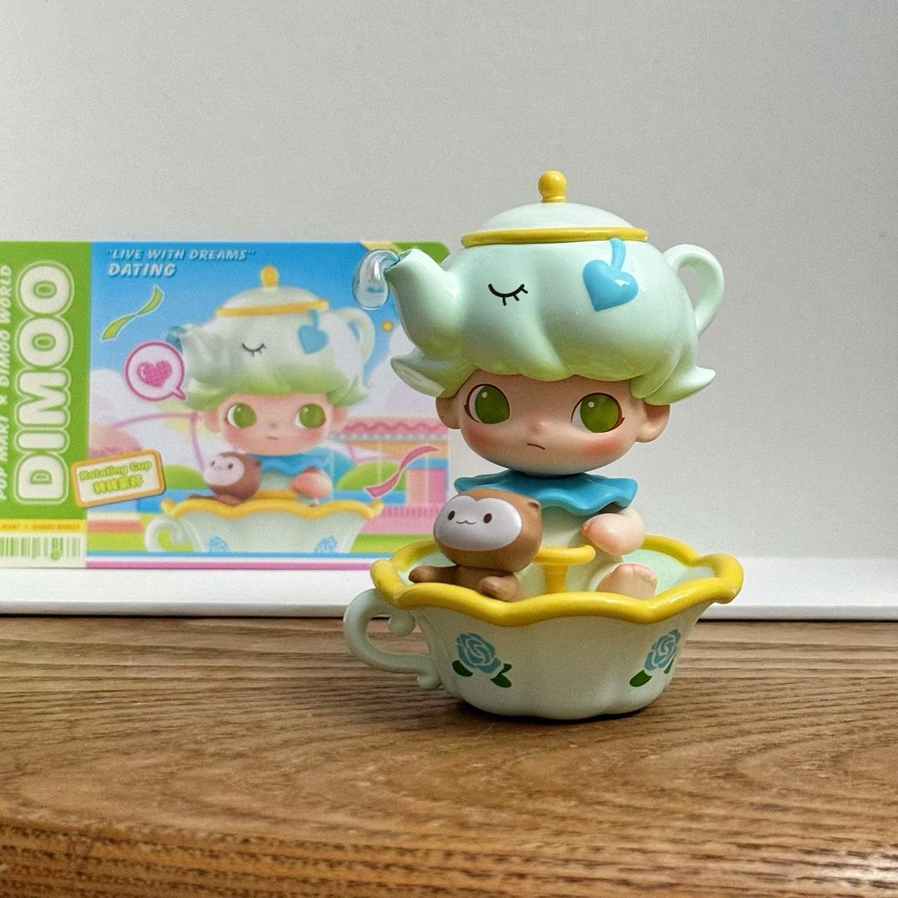 Popmart Dimoo Rotating Cup Figure No box. Comes with... - Depop