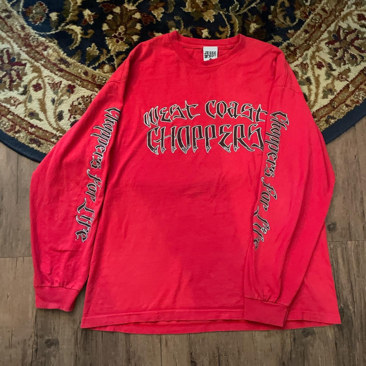 2003 West Coast Choppers “Choppers For Life” long... - Depop