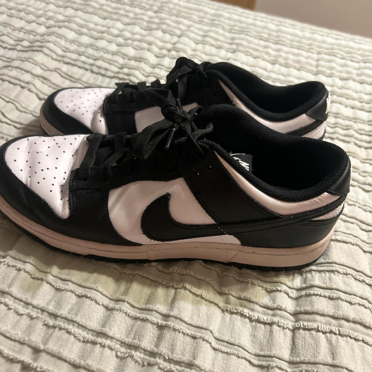 Nike Dunk Low Panda trainers panda print, sneaker,... | Depop