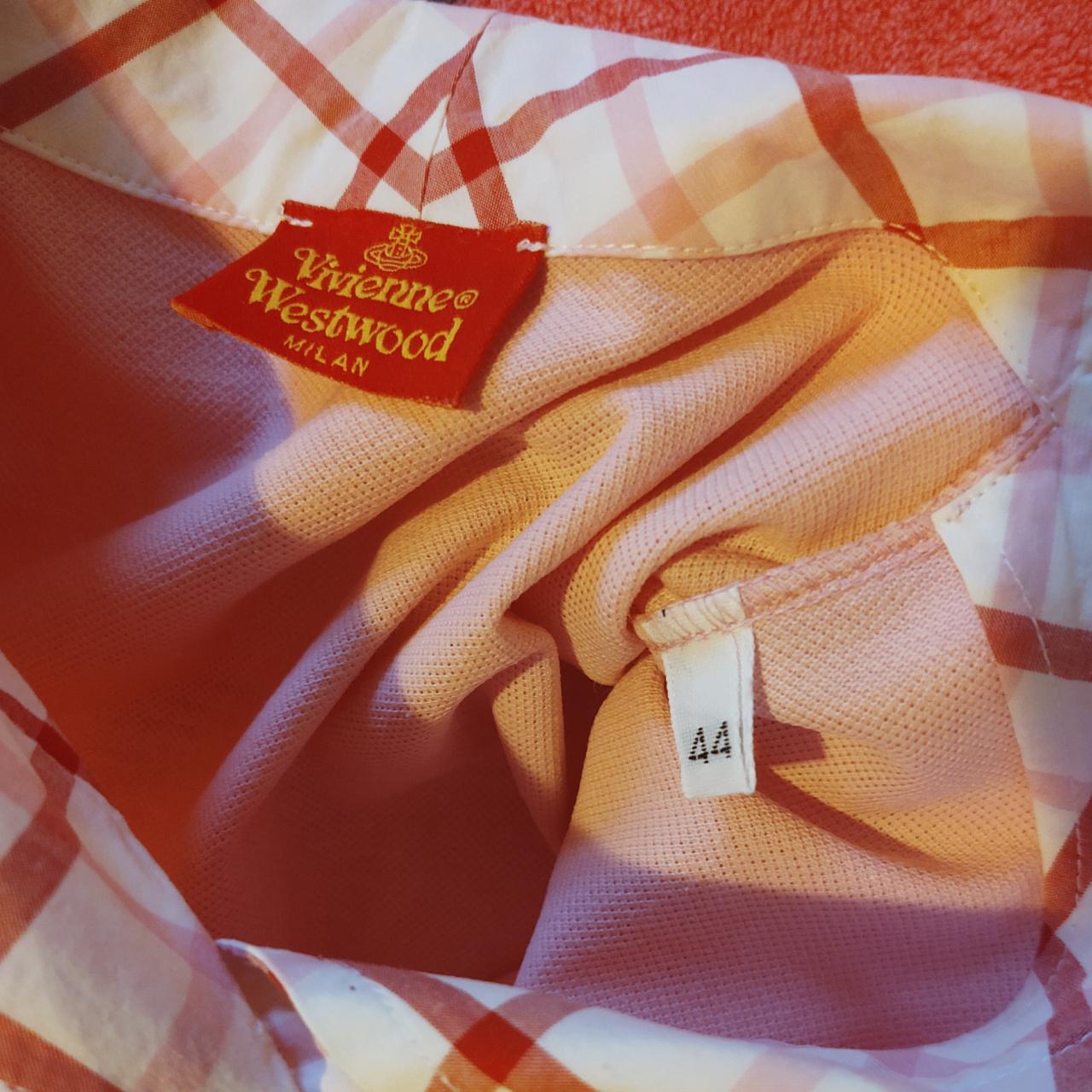 Vintage Vivienne Westwood Milan 90s Polo Shirt in... - Depop