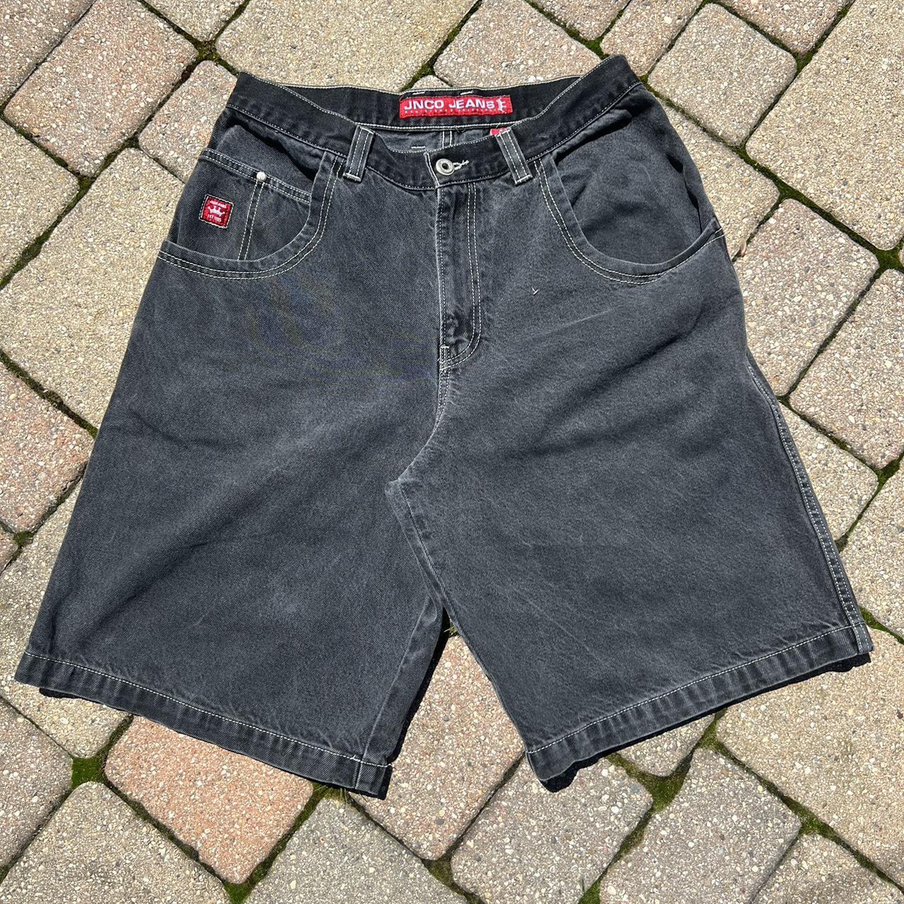 2000’s JNCO SNAKE JORTS SIZE 34, FITS LIKE A... - Depop