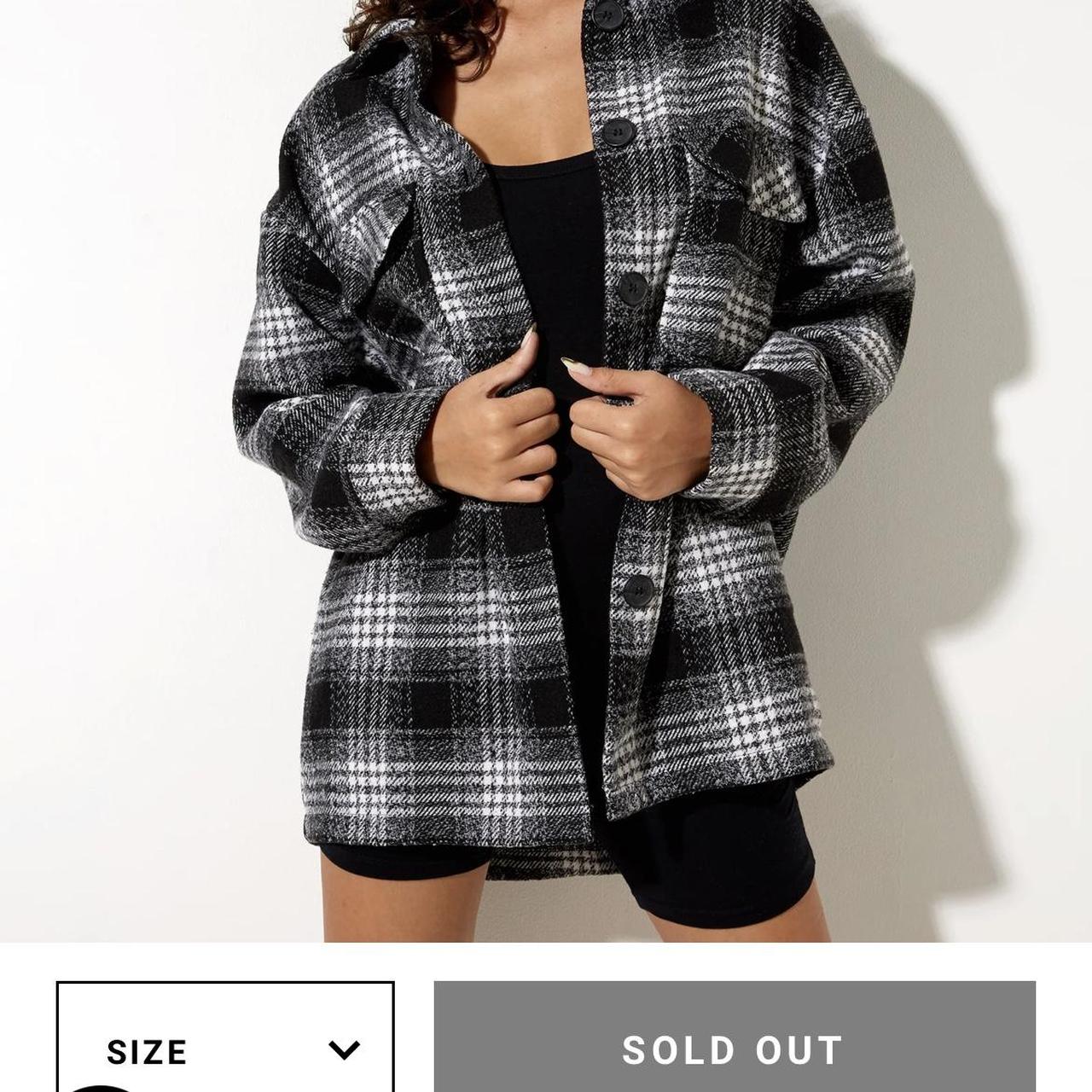 MOTEL ROCKS checkered shacket size small. £20 RRP:... - Depop