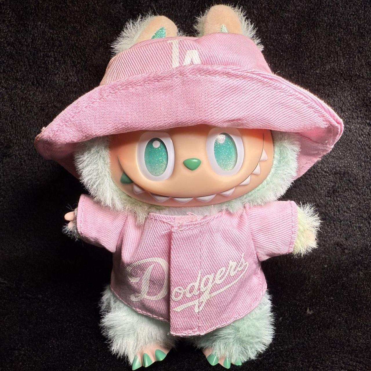 LABUBU CLOTHES - LA DODGERS PINK (DOES NOT COME WITH... | Depop