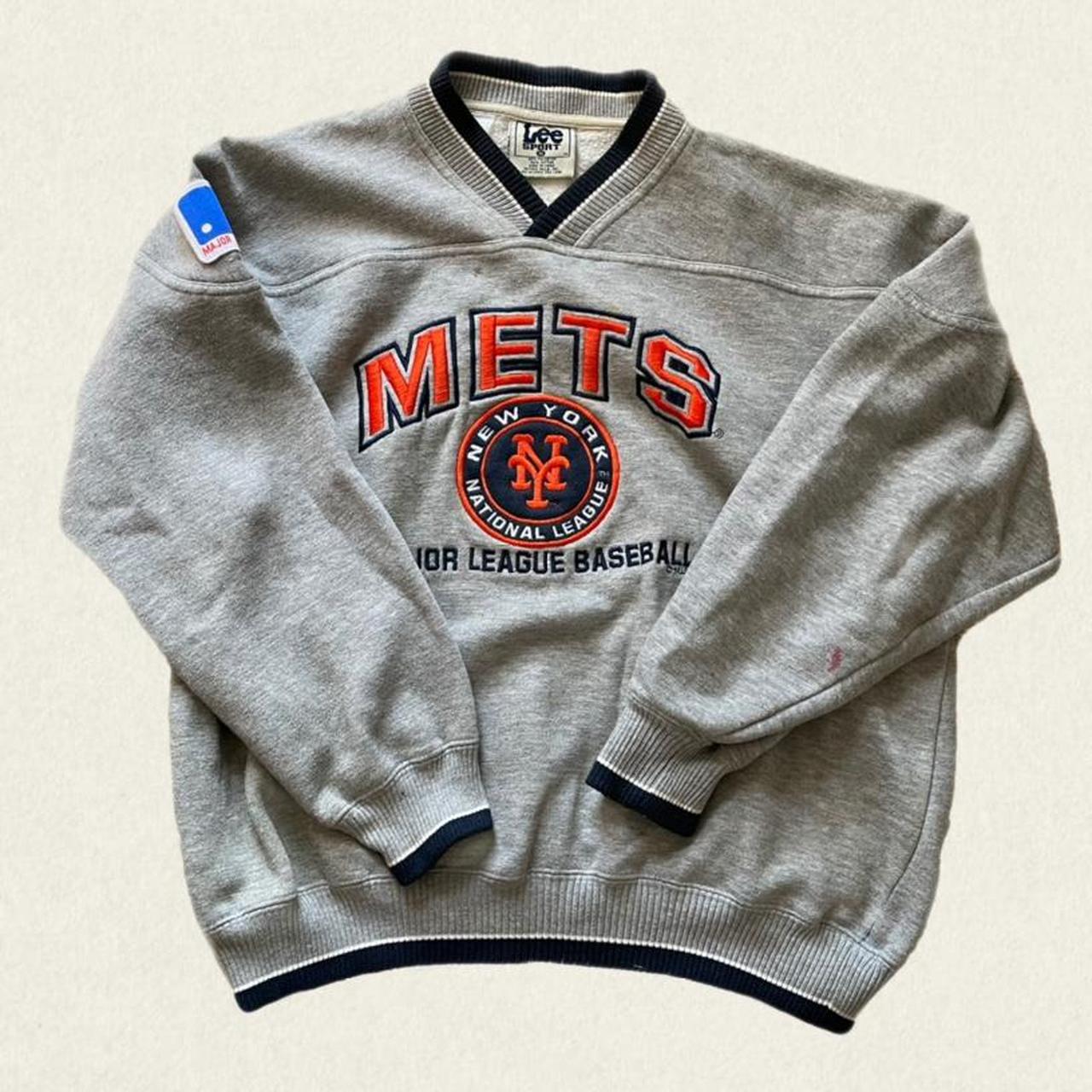 vintage Lee sport METS sweatshirt ⚾️🧡🧢 men’s M, has a... | Depop
