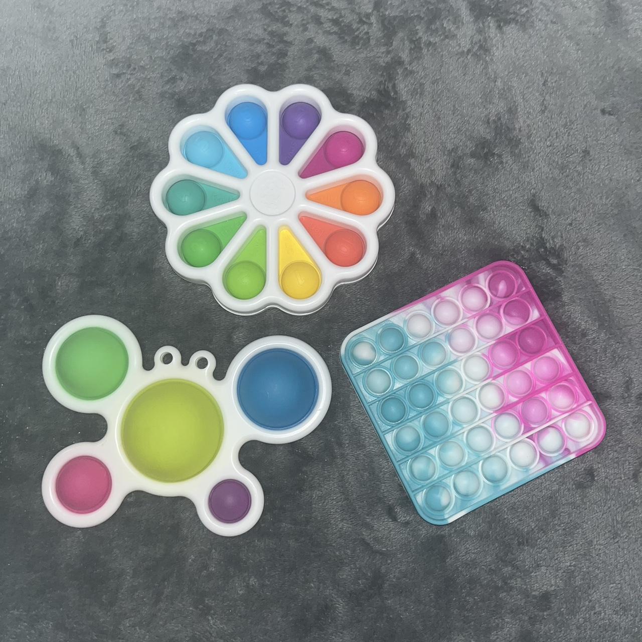 Pop it / Dimple 3 pack!! 💞 -Used ( Has slight... - Depop