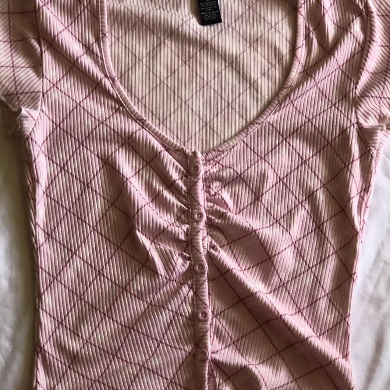 ･ﾟ: cute pink plaid rue 21 shirt ༺♥︎༻PRICES FINAL 𖦹... - Depop
