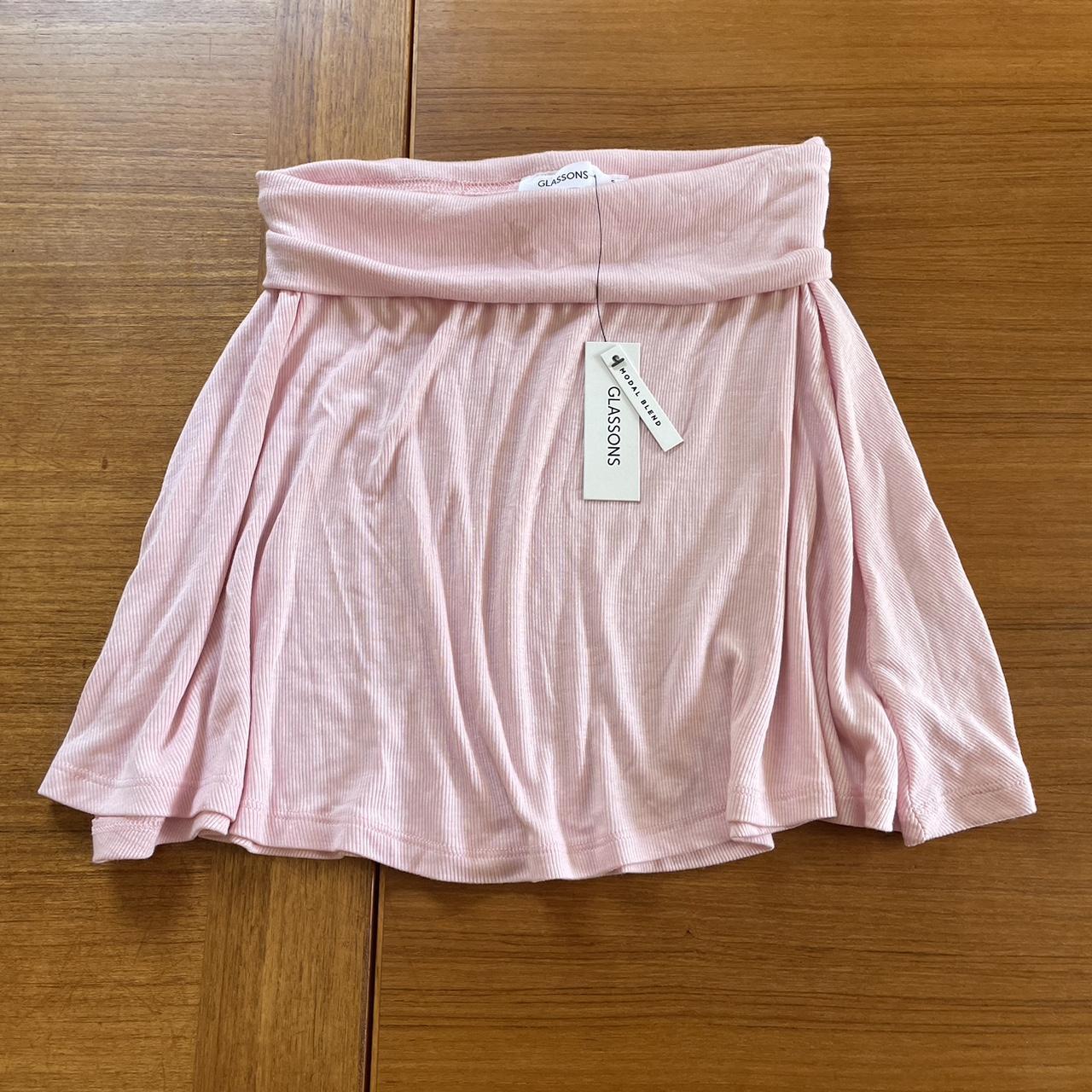 Brand new glassons modal fold over lounge skirt.... - Depop