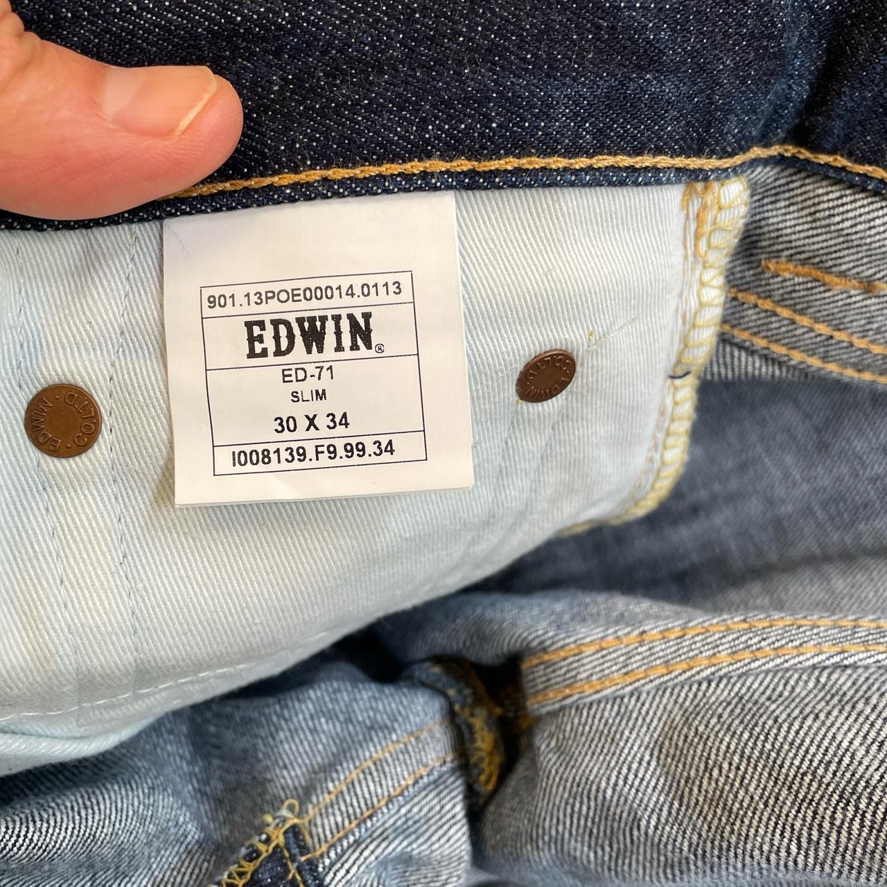 Good weight Edwin Japanese selvedge denim. ED71... - Depop
