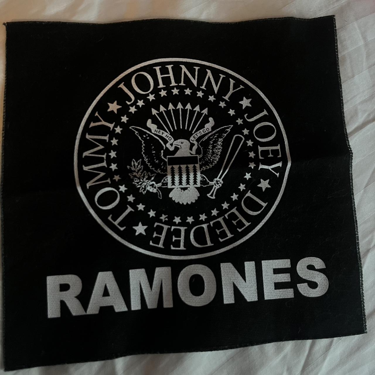 RAMONES JACKET/CLOTHING PATCH -LARGE PATCH-... - Depop