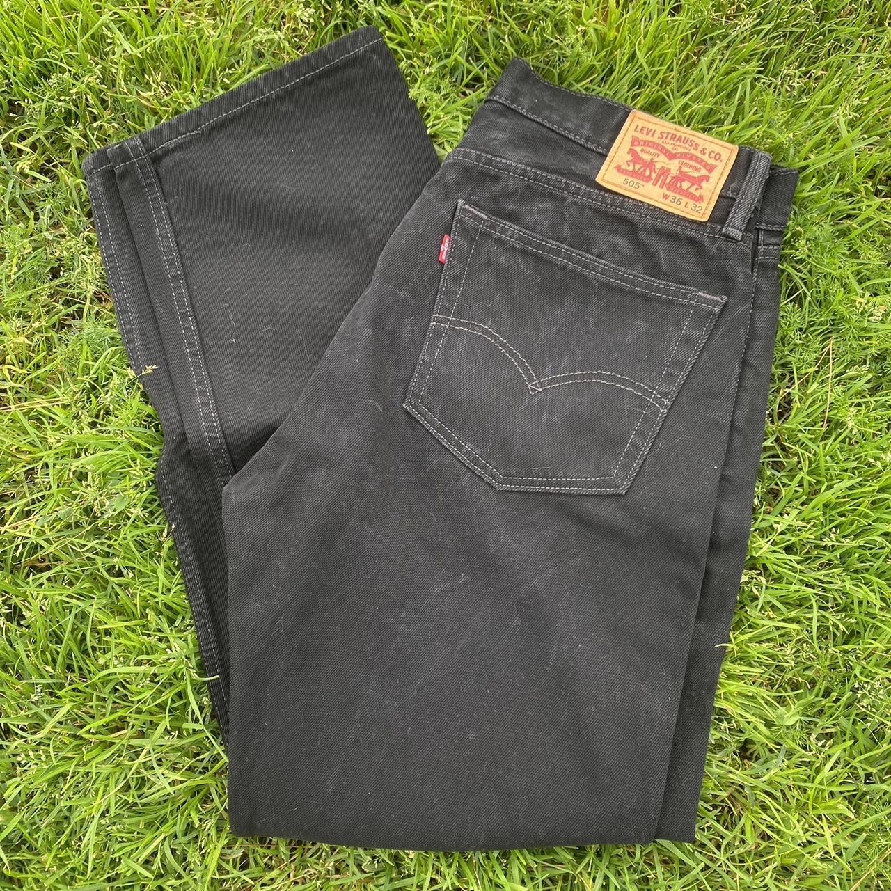Levi's Men's Black Jeans | Depop