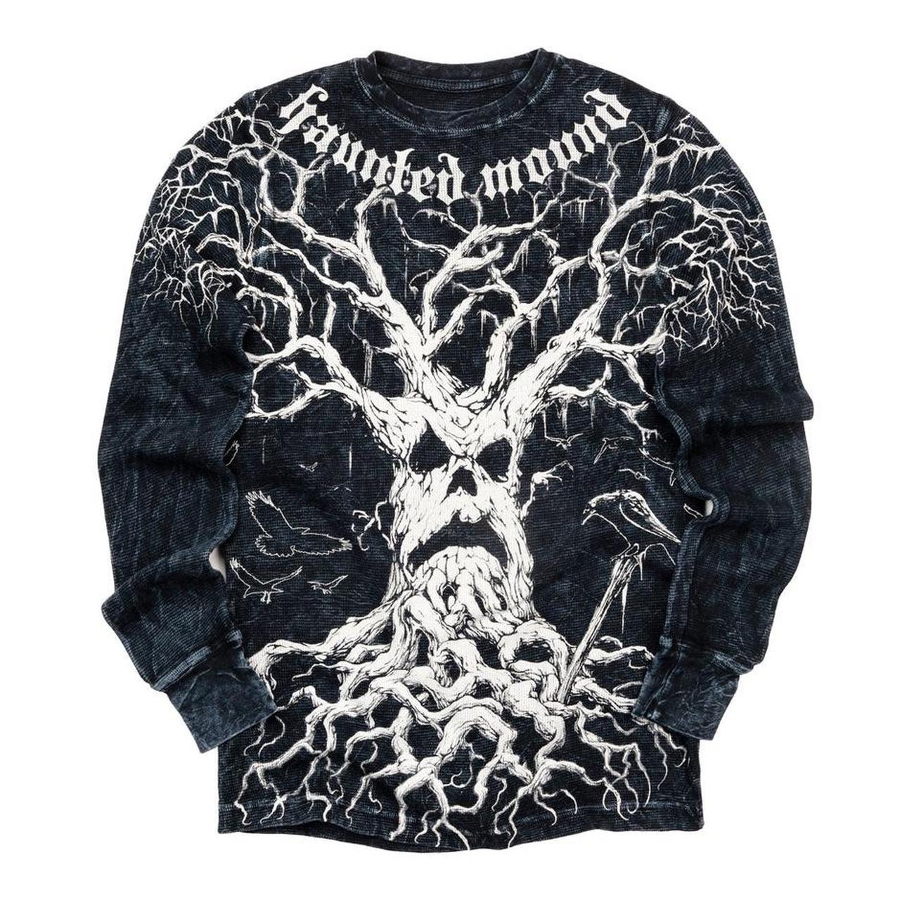 Affliction Haunted Mound Sematary Harold Black Lava... - Depop