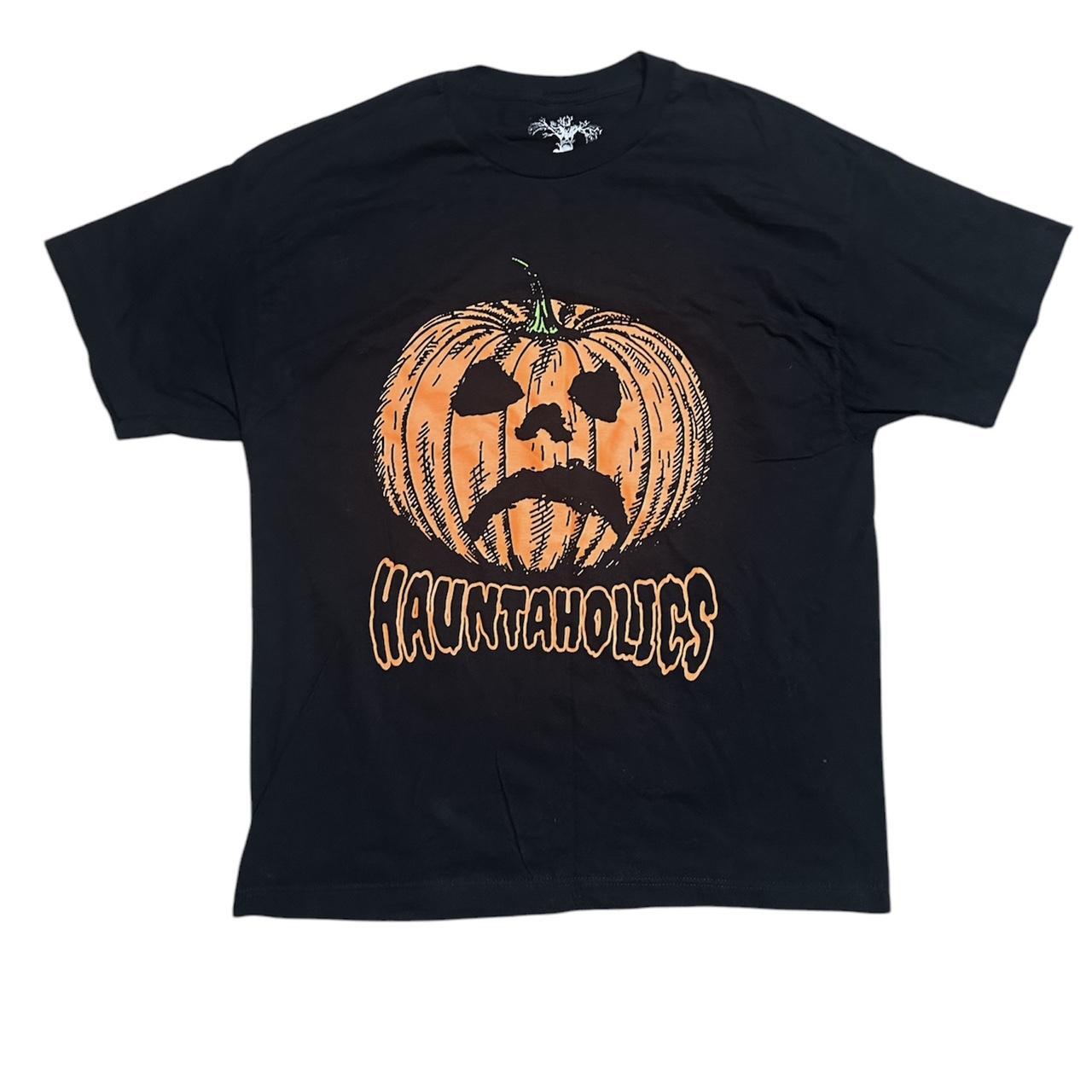 Haunted Mound pumpkin Tee 🎃 Condition: Gently used... | Depop