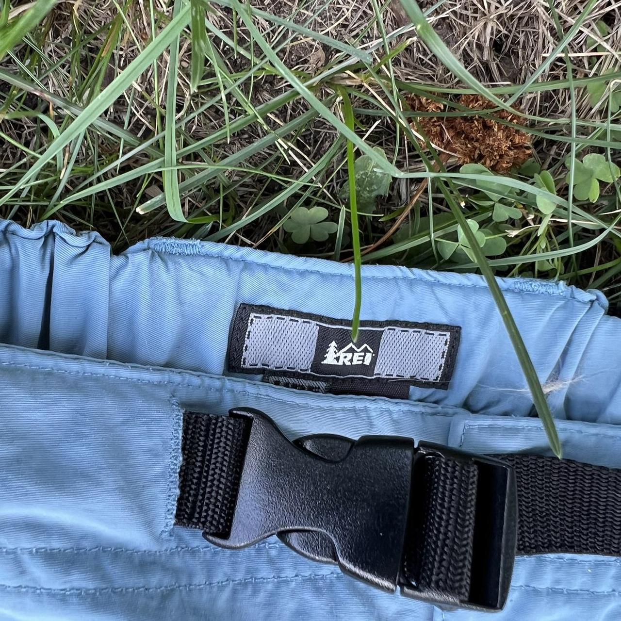 size 8 REI shorts REI Blue Hiking Shorts UPF+... - Depop
