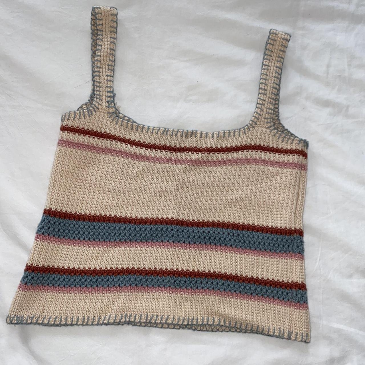 cute Rails summer knit tank, only worn once.#summer... - Depop