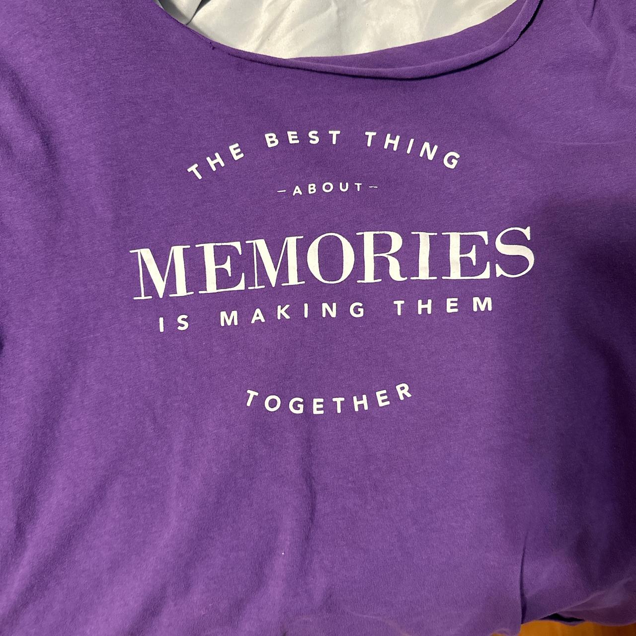 Off the shoulder purple top - bought in Germany -... - Depop