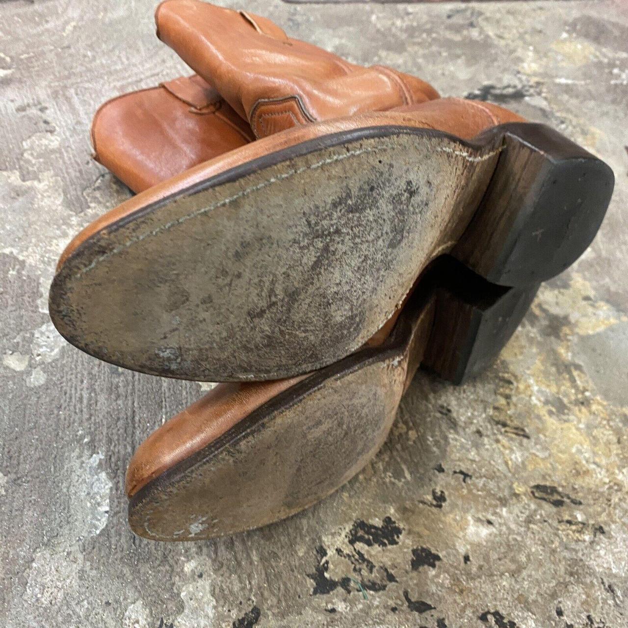 Vintage 70's Levi's Orange Tab Cowboy Boots Roper... | Depop