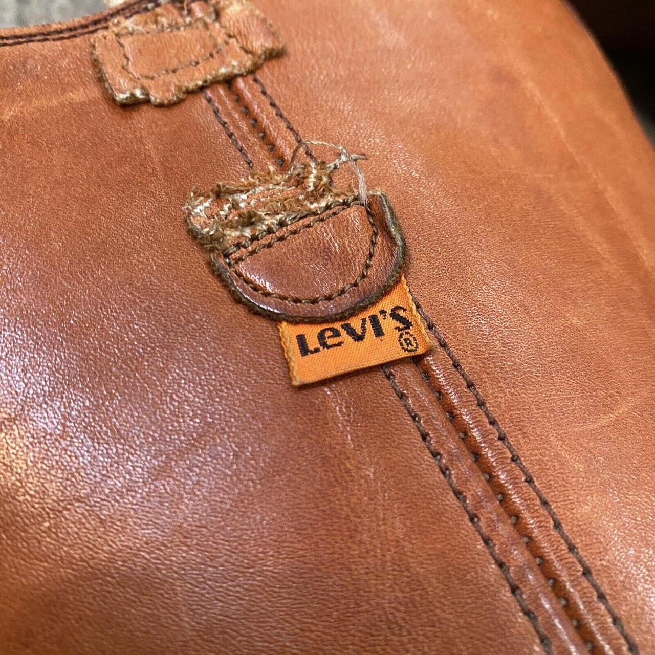 Vintage 70's Levi's Orange Tab Cowboy Boots Roper... | Depop