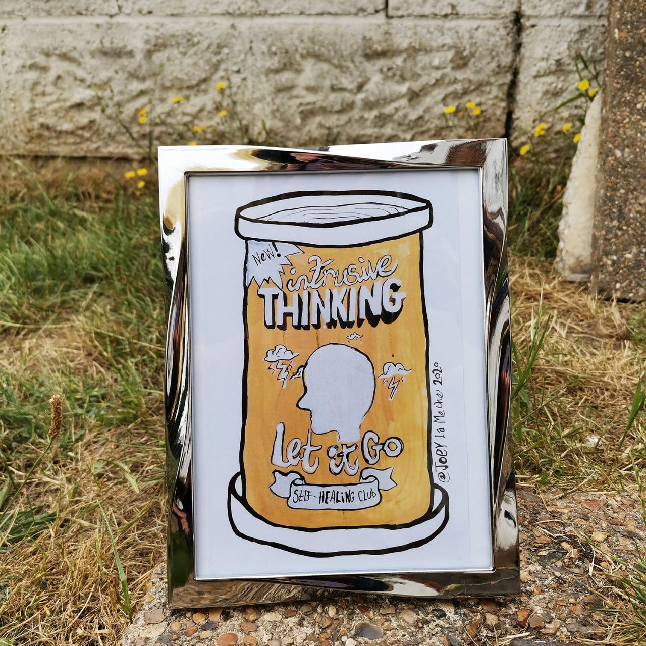 Intrusive Thinking - Let it Go! Original Joey La... - Depop