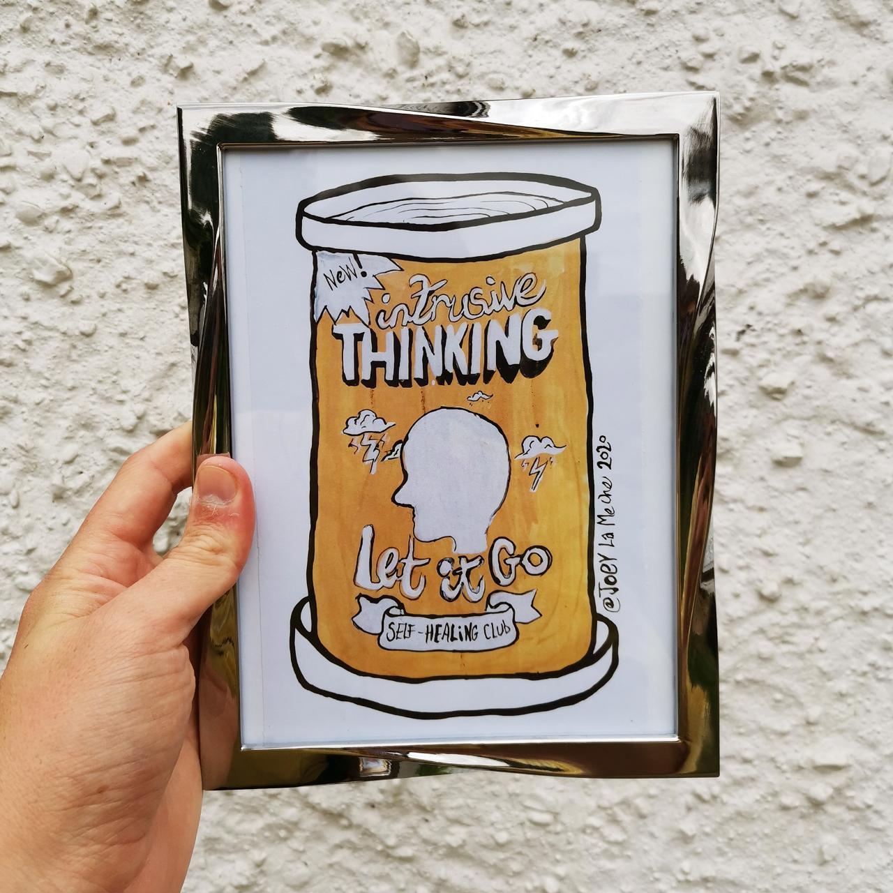 Intrusive Thinking - Let it Go! Original Joey La... - Depop