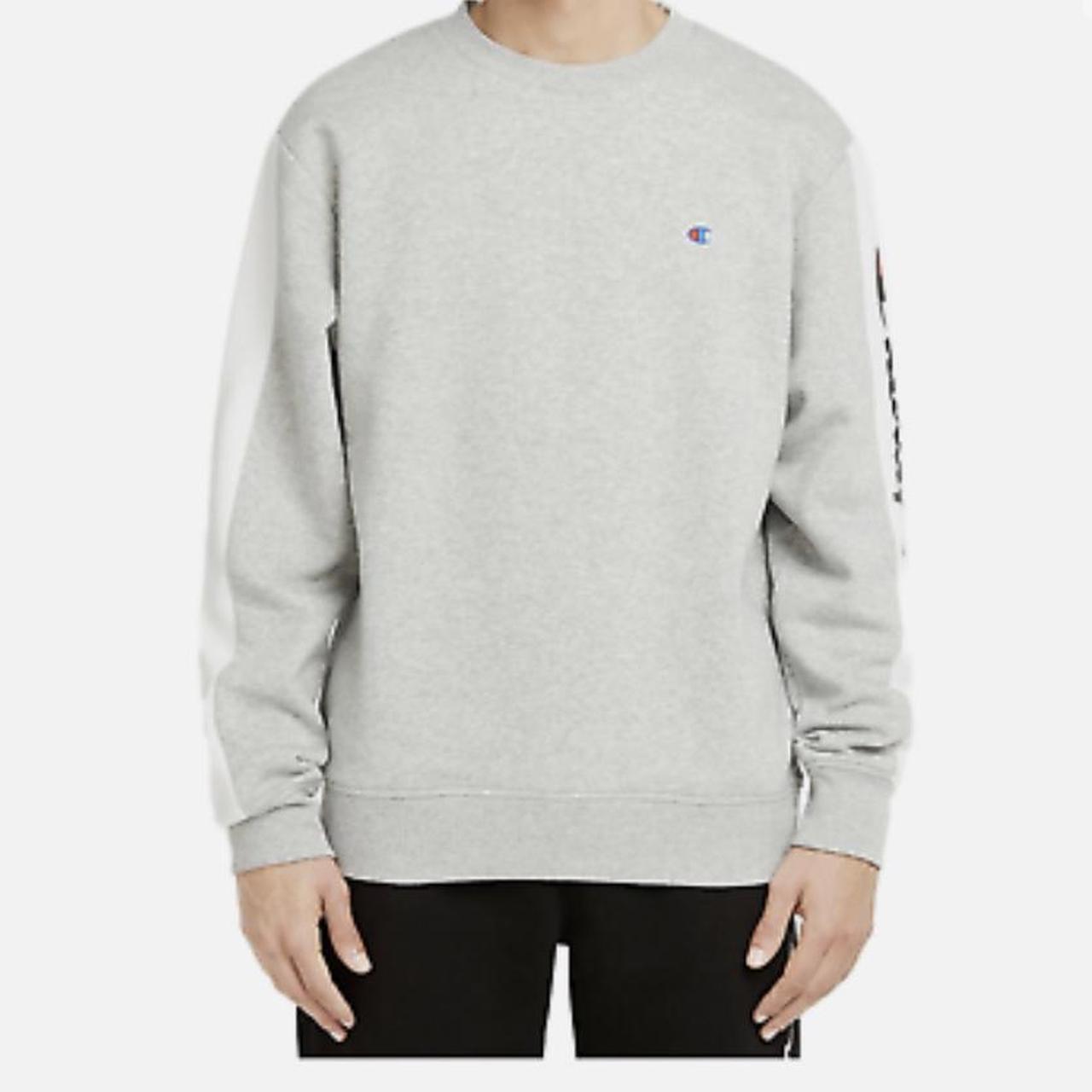 Champion Sporty Panel Crew Sweater Men’s jumper but... - Depop