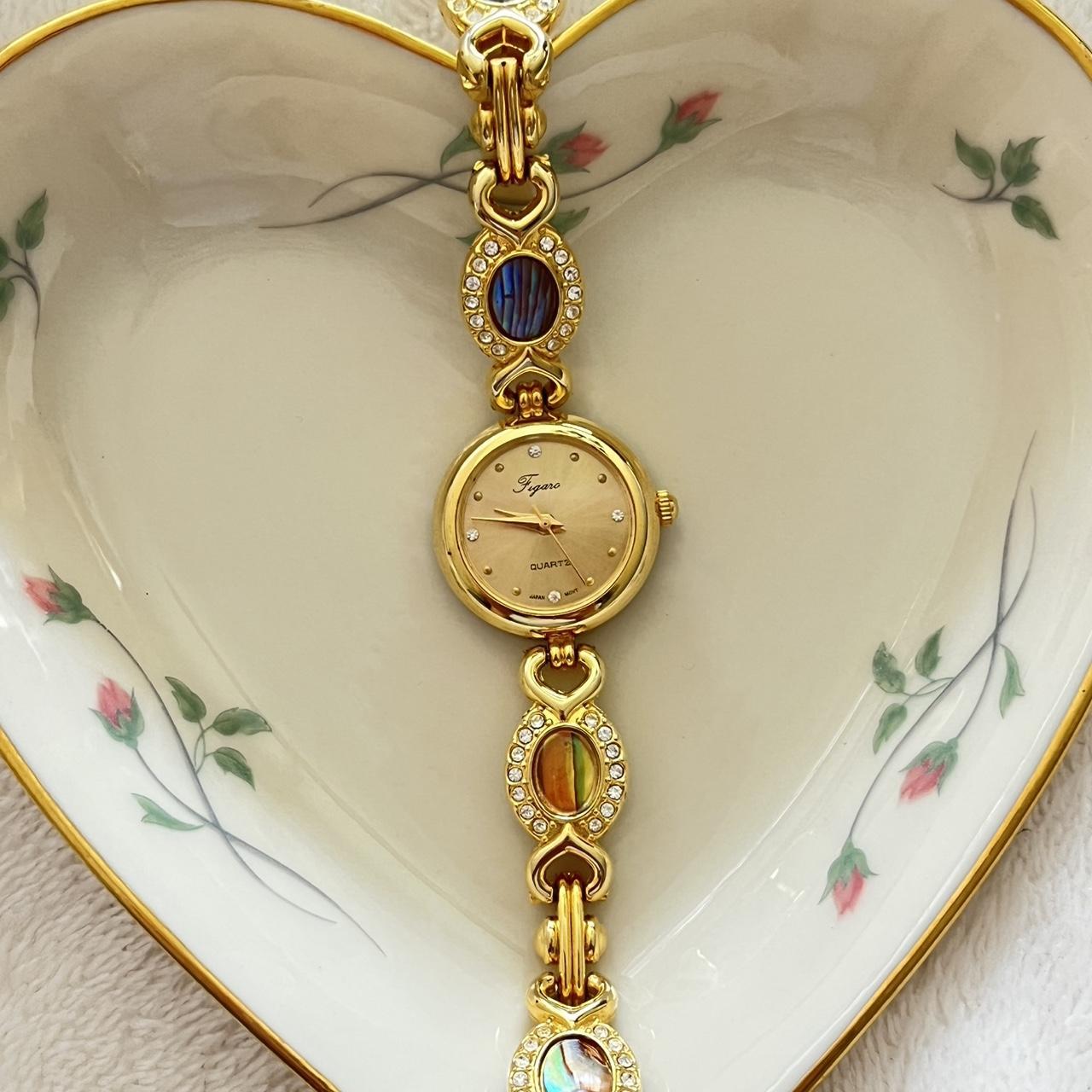 vintage watch with colorful pendants different... - Depop