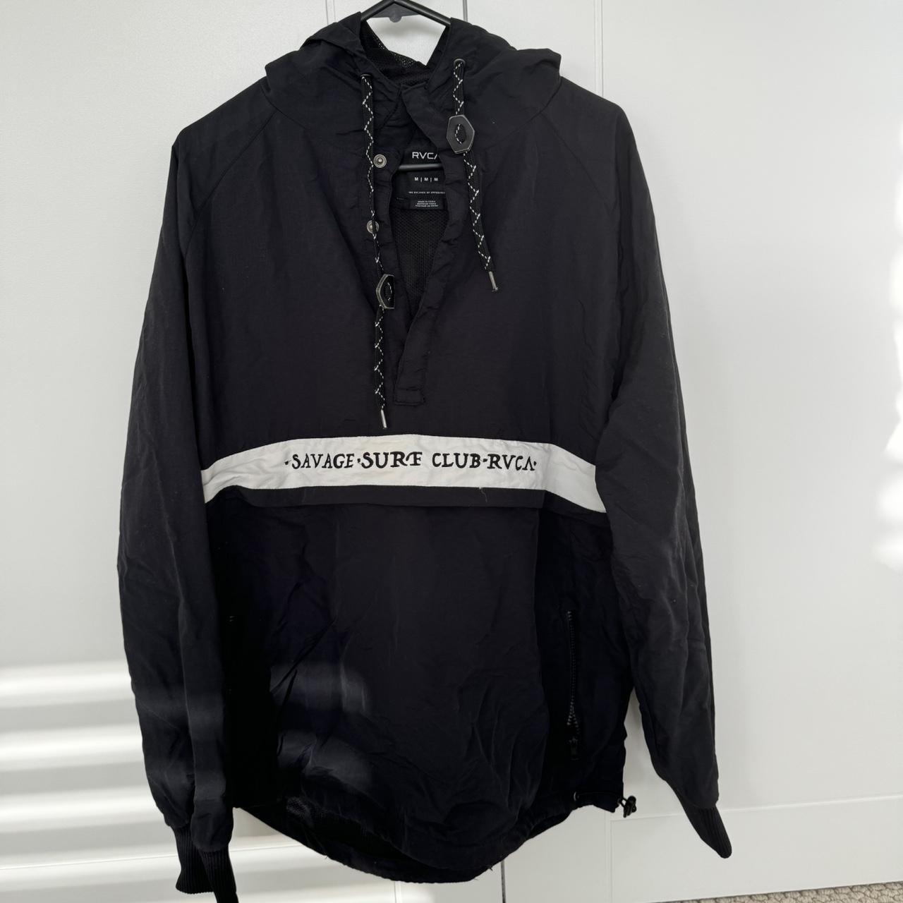 RVCA windbreaker jacket/ jumper Size M | Depop